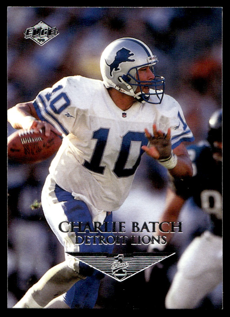 1999 Collector's Edge First Place Charlie Batch #53 on Kronozio