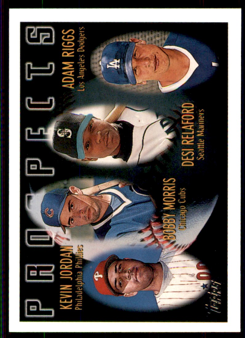 1996 Topps Kevin Jordan/Bobby Morris/Desi Relaford/Adam Riggs #426 on ...