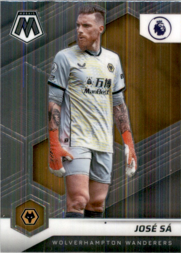 2021 Panini Mosaic English Premier League Jose Sa #54 on Kronozio
