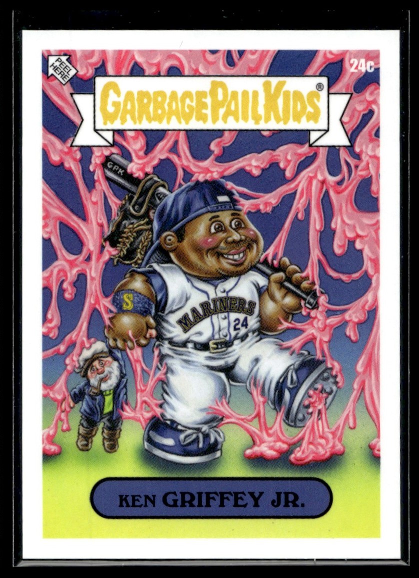2024 Topps Garbage Pail Kids x MLB Series 3 Ken Griffey Jr. #24C on ...
