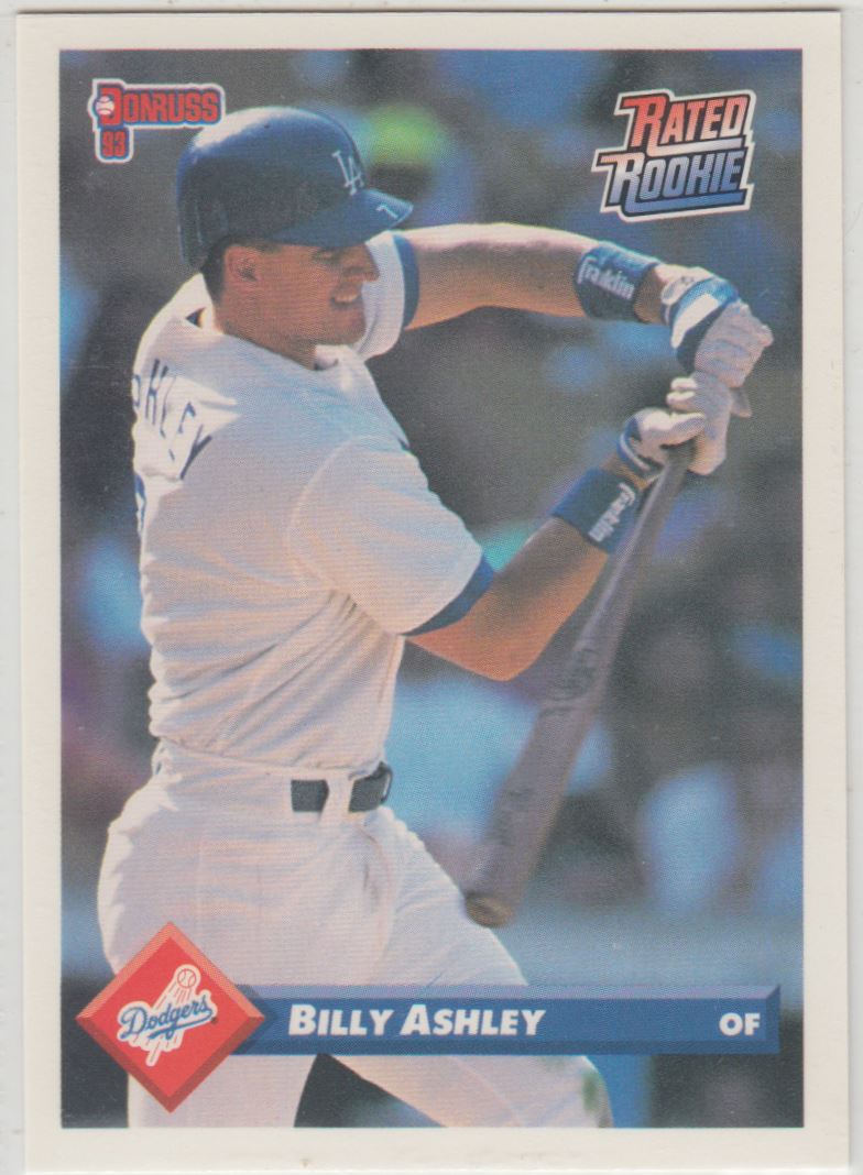 1993 Donruss Billy Ashley #56 on Kronozio