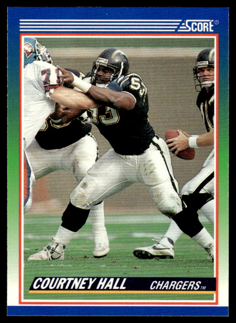 1990 Score Courtney Hall #366 on Kronozio