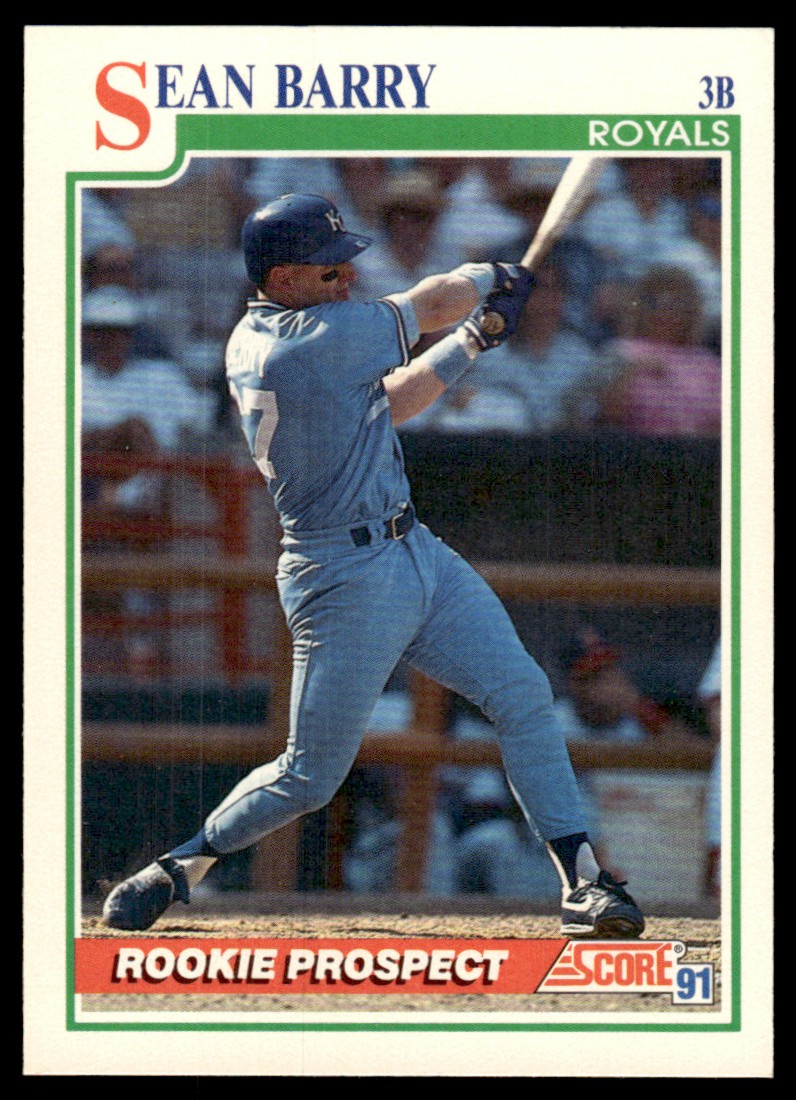 1991 Score Sean Berry #764 on Kronozio