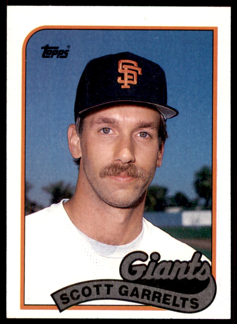 1989 Topps Scott Garrelts #703 on Kronozio