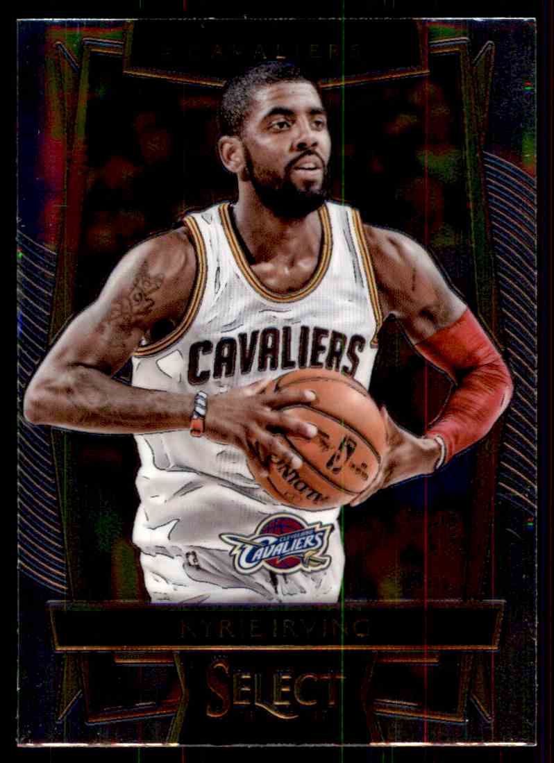 2017-18 Panini Select A Kyrie Irving #6 on Kronozio