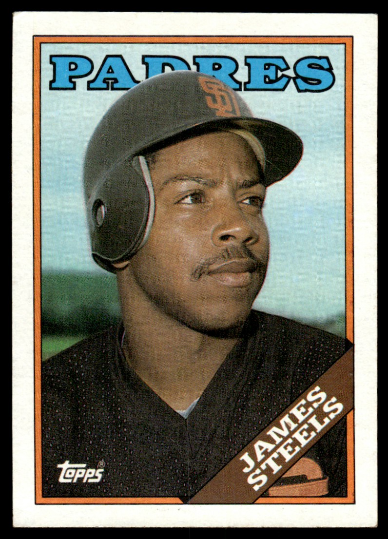 1988 Topps James Steels #117 on Kronozio