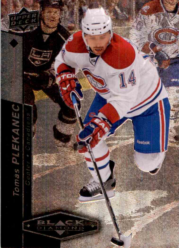 2010-11 Upper Deck Black Diamond Tomas Plekanec #3 on Kronozio