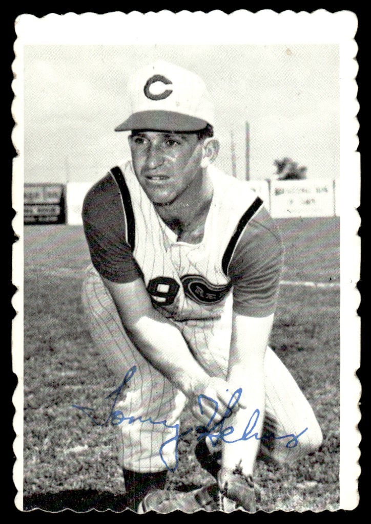 1969 Topps Deckle Edge Tommy Helms #20 on Kronozio