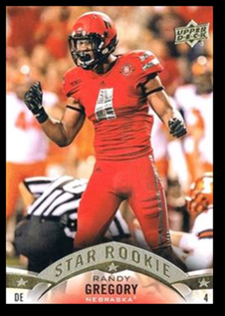 2015 Upper Deck Randy Gregory #121 on Kronozio