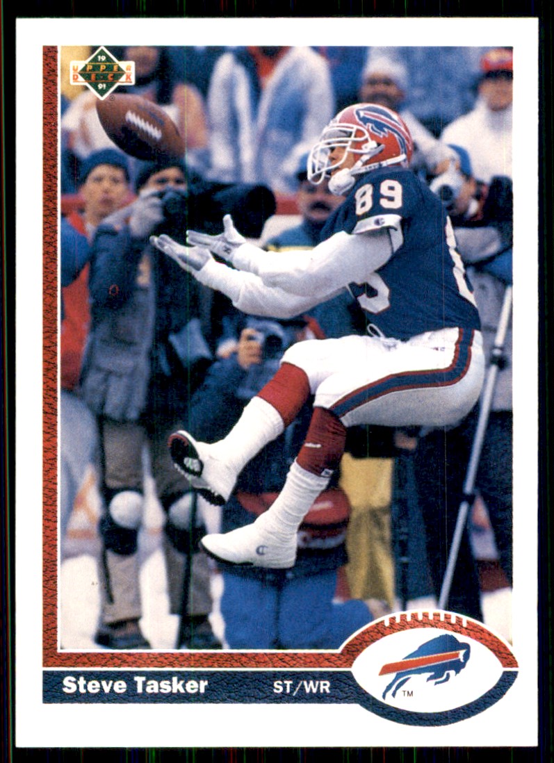 1991 Upper Deck Steve Tasker #199 on Kronozio