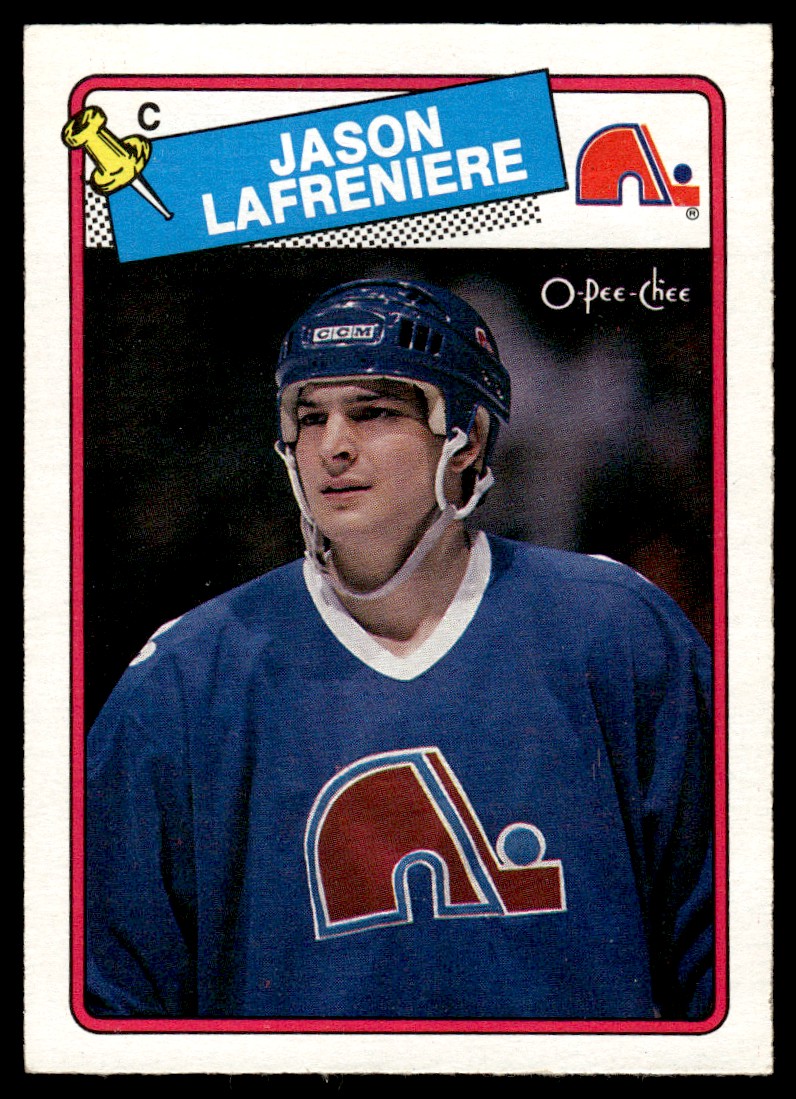 1988-89 O-Pee-Chee Jason Lafreniere #223 on Kronozio