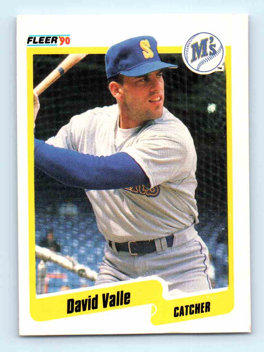 1990 Fleer David Valle #527 on Kronozio