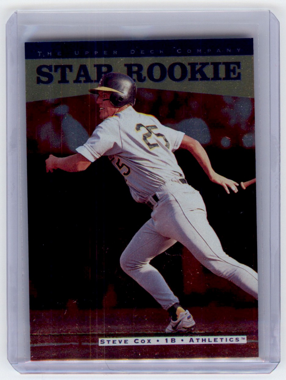 1996 Upper Deck Steve Cox #237 on Kronozio