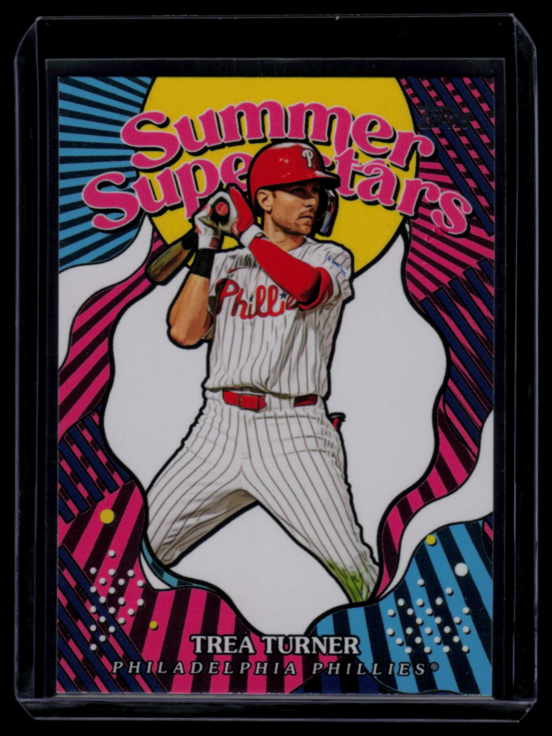 2025 Topps Series 2 Summer Superstars TREA TURNER #SS-32 on Kronozio