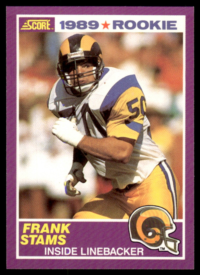 1989 Score Supplemental Frank Stams #434S on Kronozio
