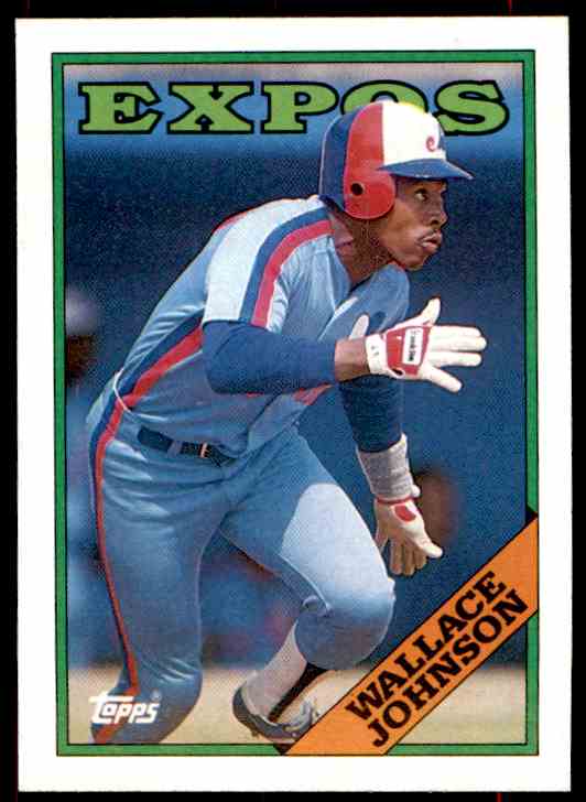 1988 Topps Wallace Johnson #228 on Kronozio