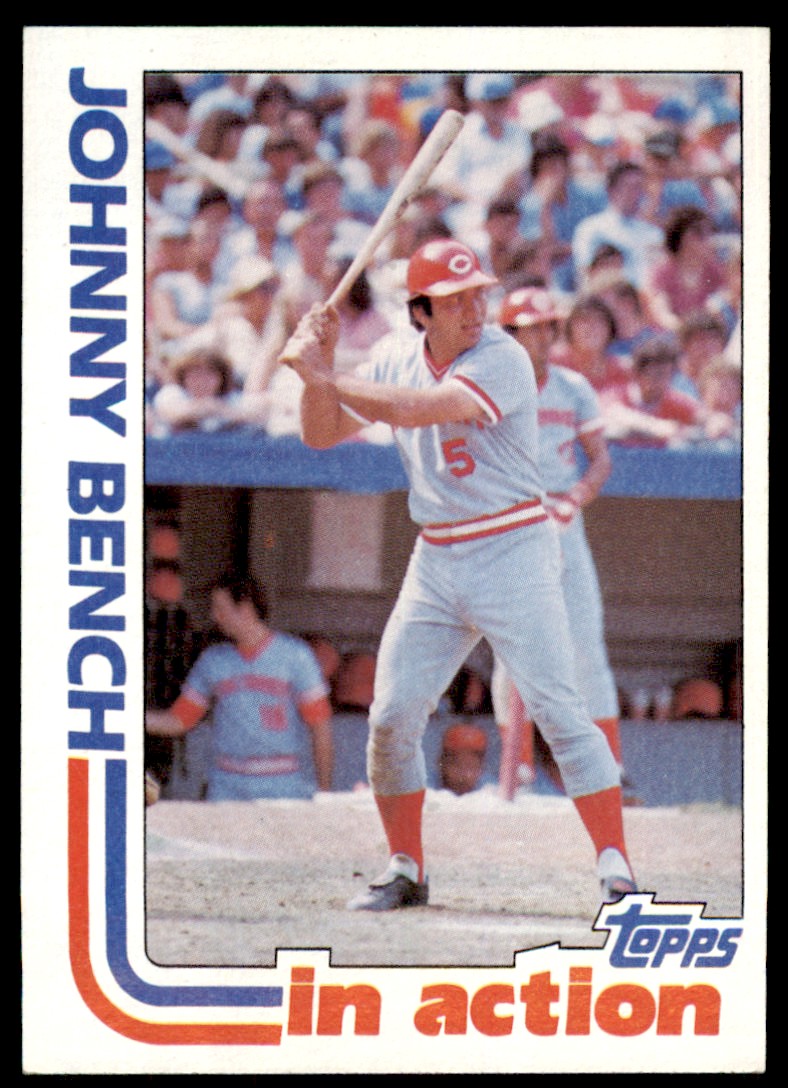 1982 Topps Johnny Bench #401 on Kronozio
