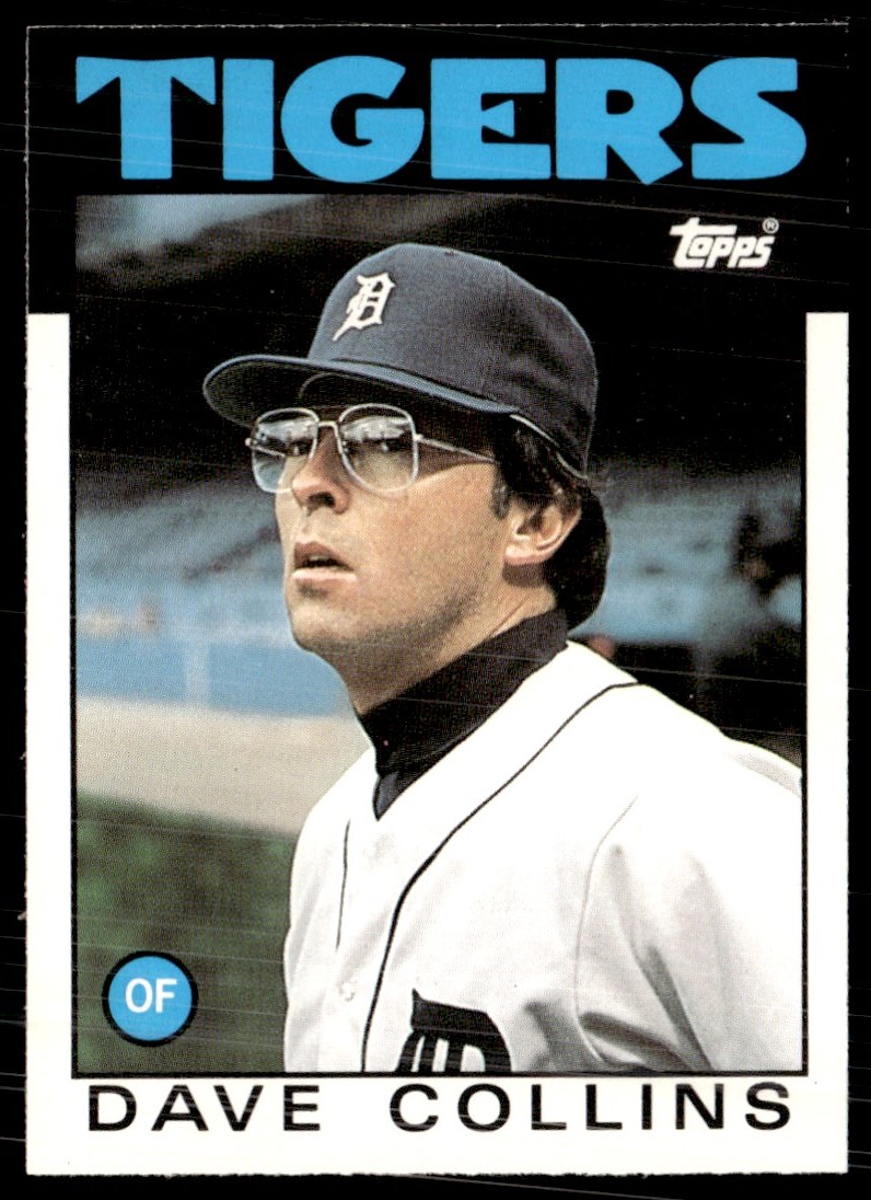 1986 Topps Traded Dave Collins #27T on Kronozio