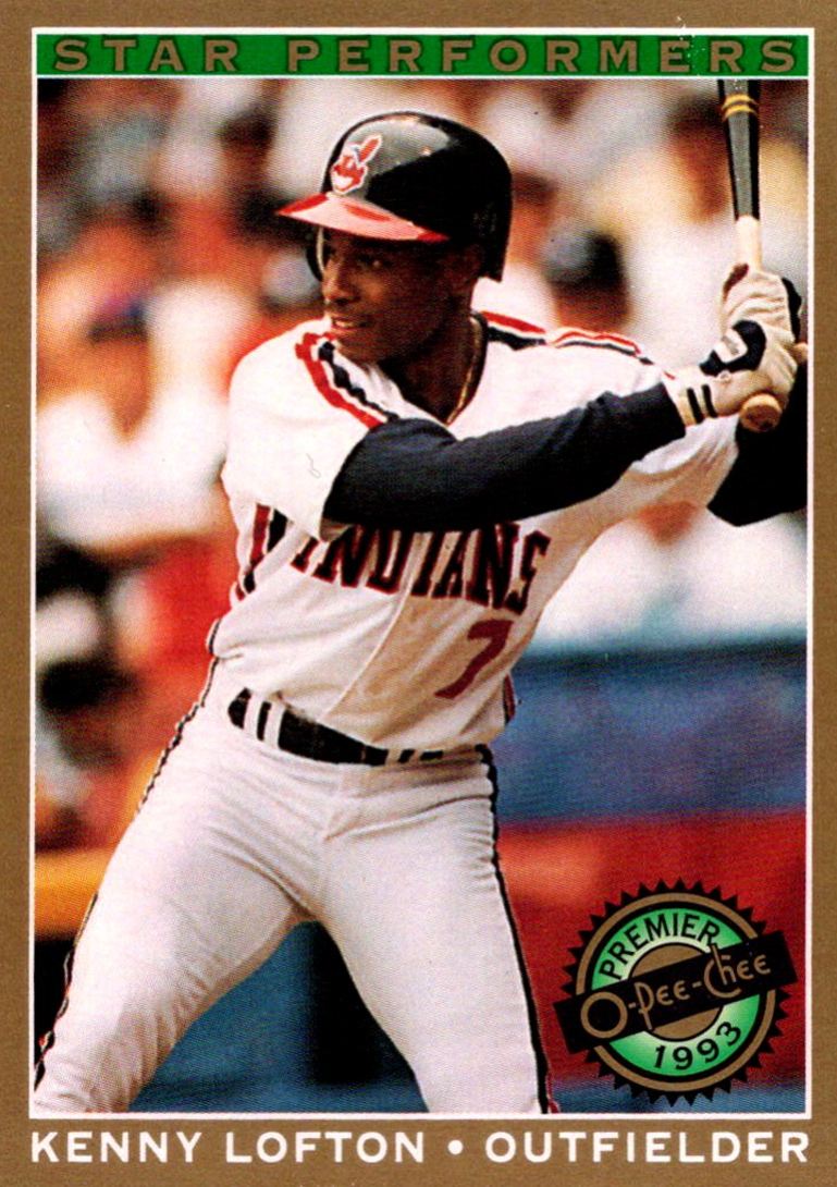 1993 O-Pee-Chee Premier Star Performers Kenny Lofton #17 on Kronozio