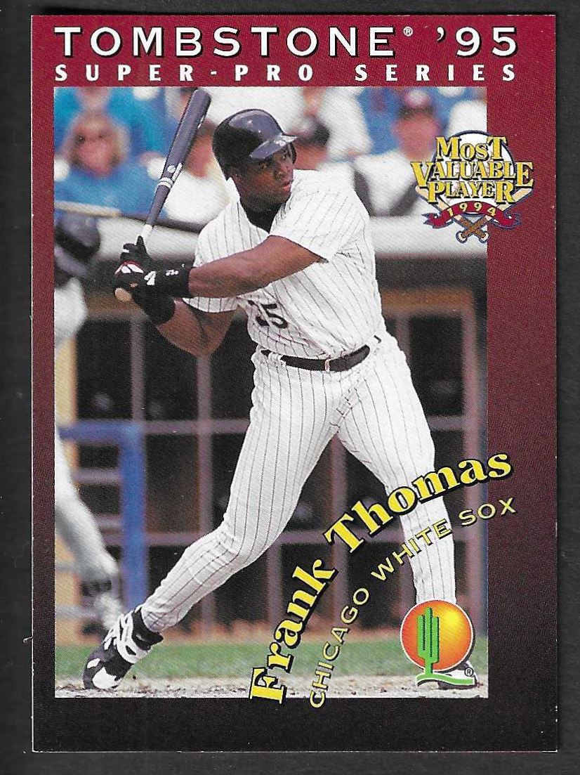 1993 Tombstone Pizza Super-Pro Series Frank Thomas #1 on Kronozio