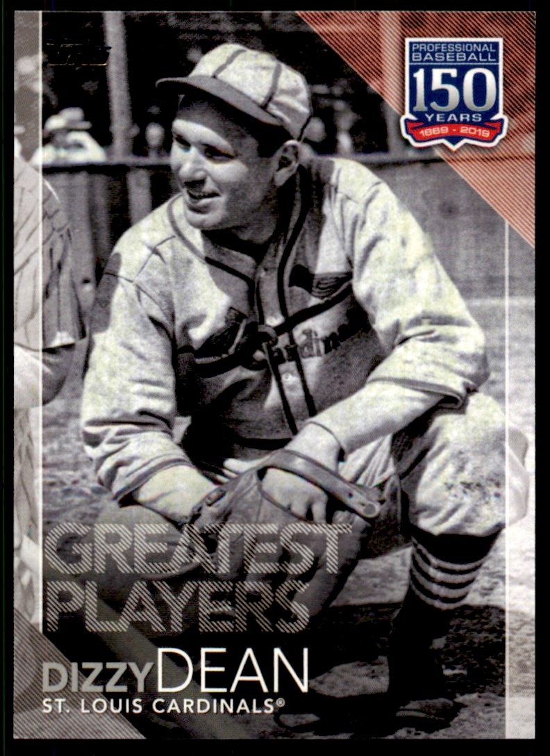 2019 Topps 150 Years of Professional Baseball - Greatest Players Dizzy ...