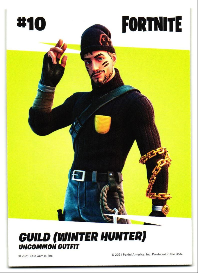 2021 Fortnite Series 3 GUILD (WINTER HUNTER) #10 on Kronozio