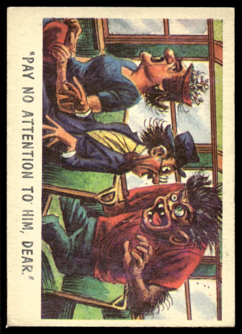 1959 Topps Bubbles You'll Die Laughing Card #50 #50 on Kronozio