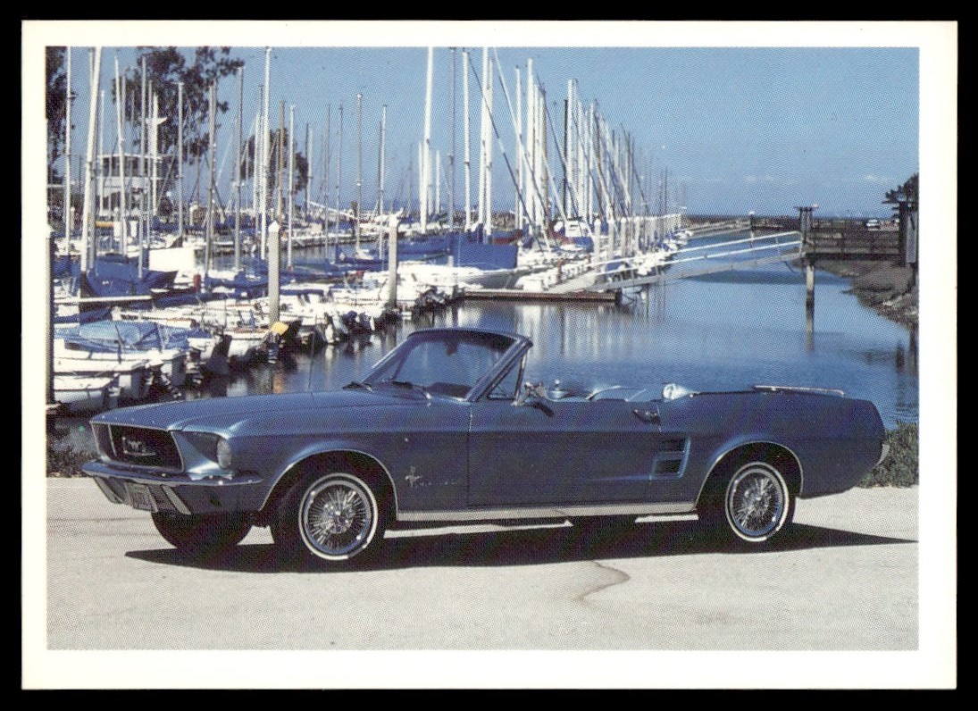 1991 dream car panini mustang 1967 #7 on Kronozio