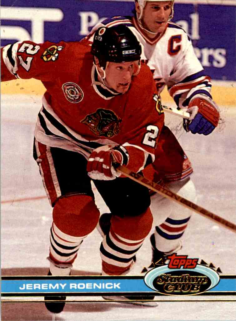 1991-92 Topps Stadium Club Jeremy Roenick #46 on Kronozio