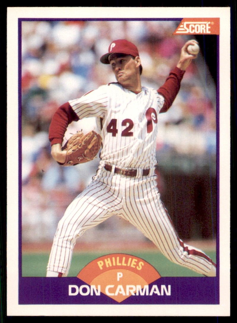 1989 Score Don Carman #222 on Kronozio