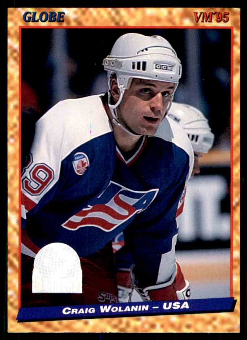 1995-96 Semic Vm'95 Craig Wolanin #110 on Kronozio