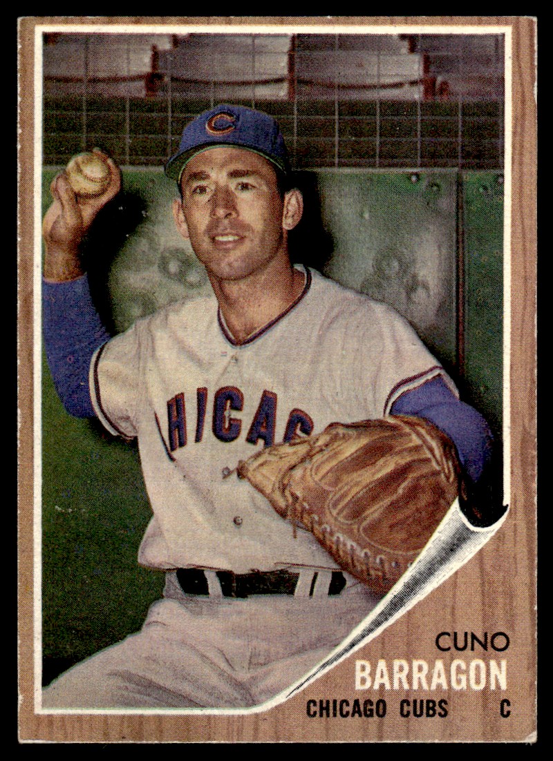 1962 Topps Cuno Barragan #66 on Kronozio
