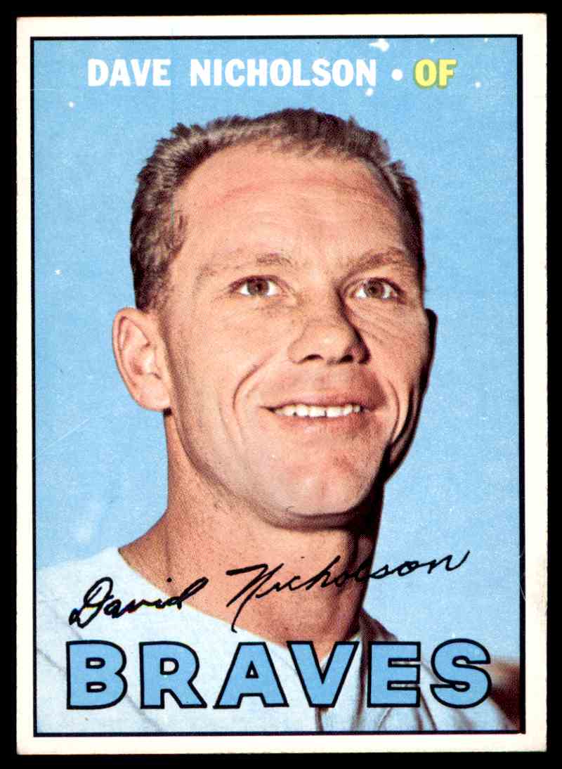 1967 Topps Nm Dave Nicholson #113 on Kronozio