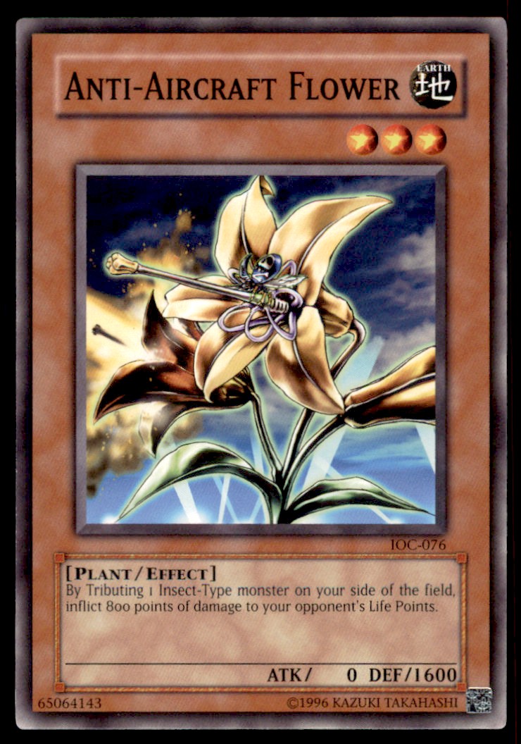 2004 Anti-Aircraft Flower UNLIMITED CMN #IOC-076 on Kronozio