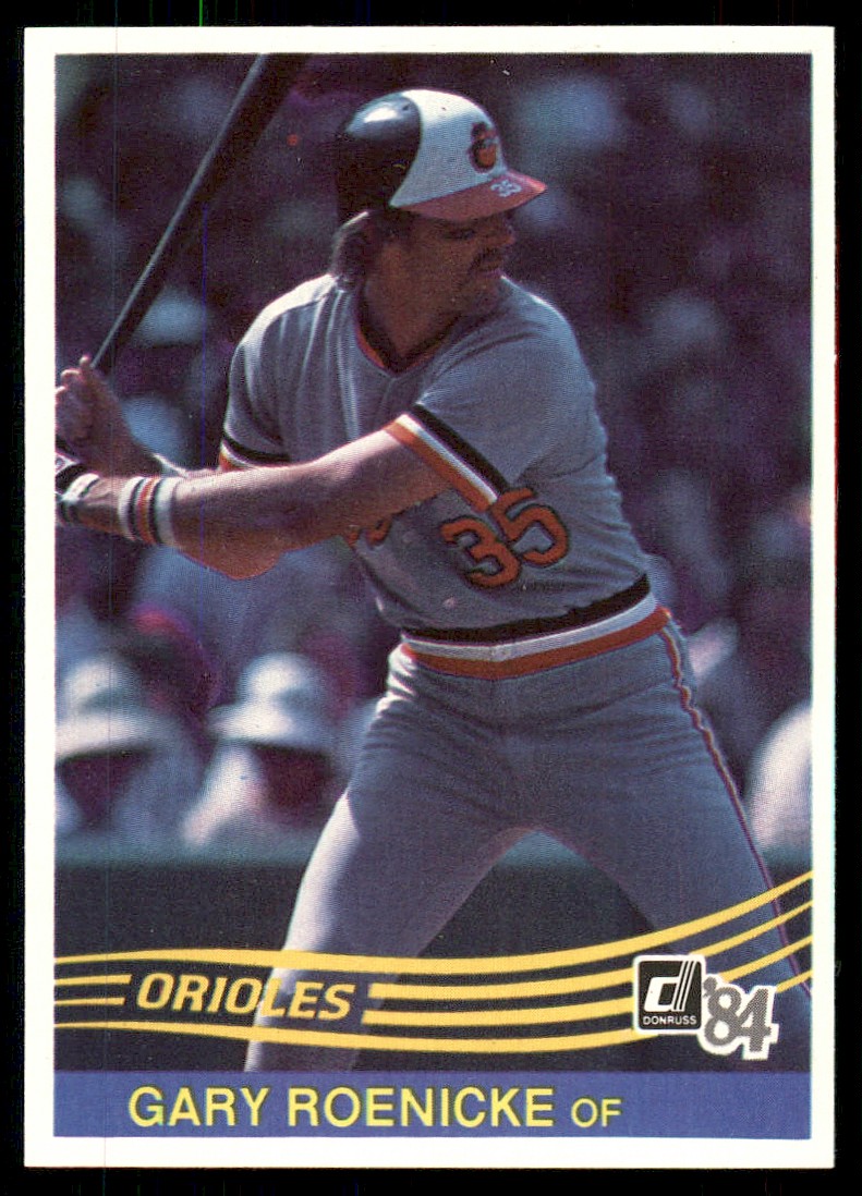 1984 Donruss Gary Roenicke #392 on Kronozio