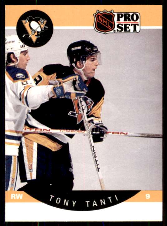 1990-91 Pro Set Tony Tanti #241 on Kronozio