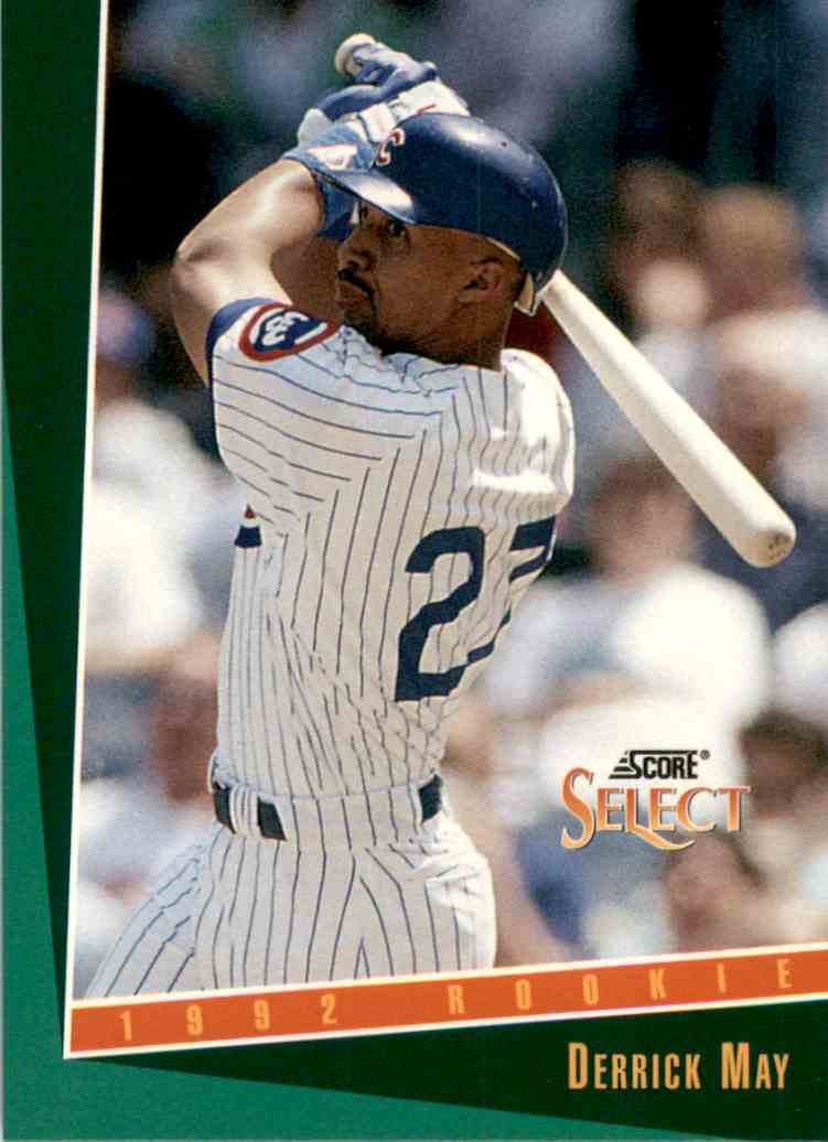 1993 Select Derrick May #402 on Kronozio