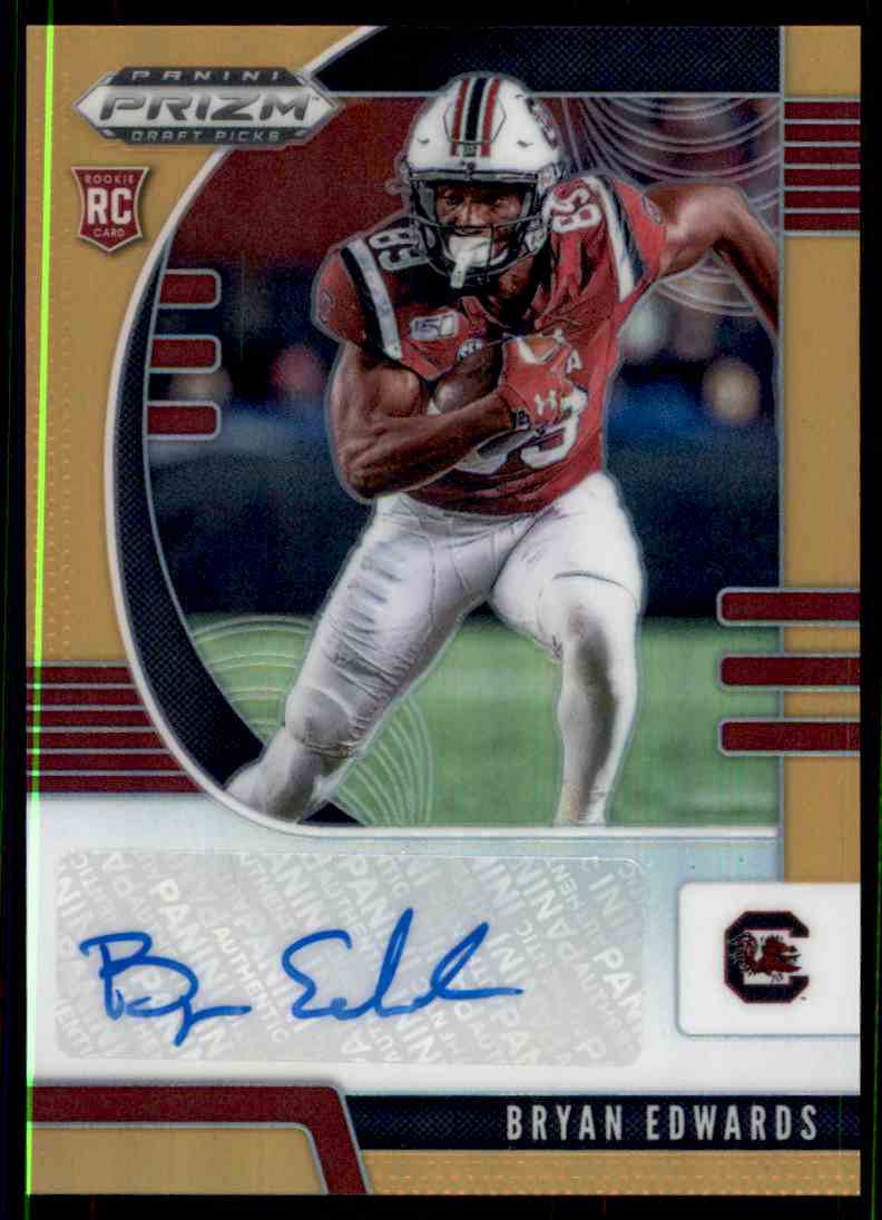 2020 Prizm Draft Bryan Edwards on Kronozio