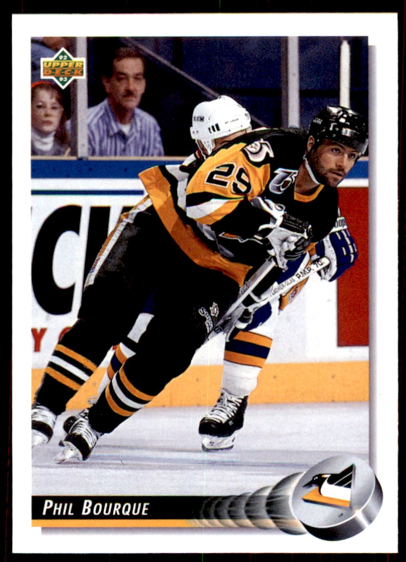 1992-93 Upper Deck Phil Bourque #141 on Kronozio