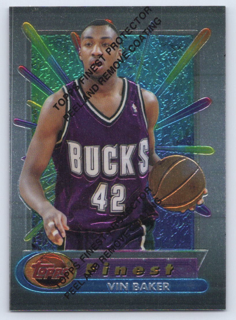 1994-95 Topps Finest Vin Baker #66 on Kronozio