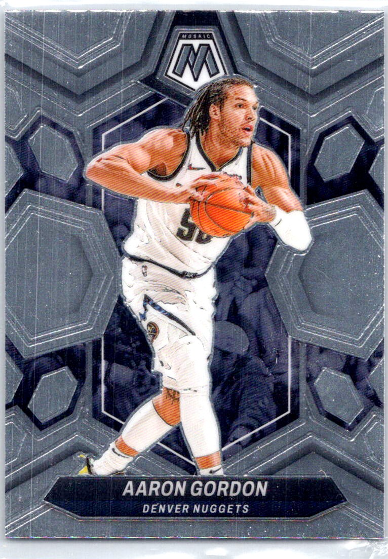 2023-24 Panini Mosaic Reactive Blue Aaron Gordon #128 on Kronozio