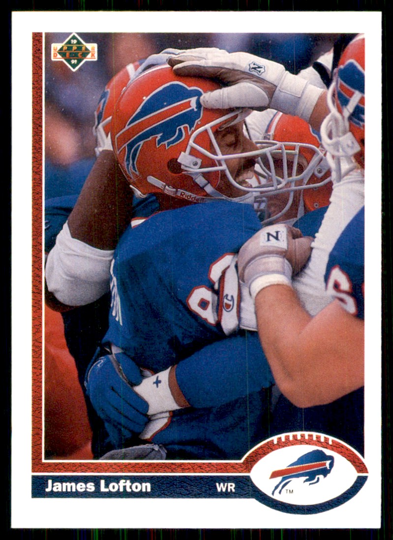 1991 Upper Deck James Lofton #358 on Kronozio