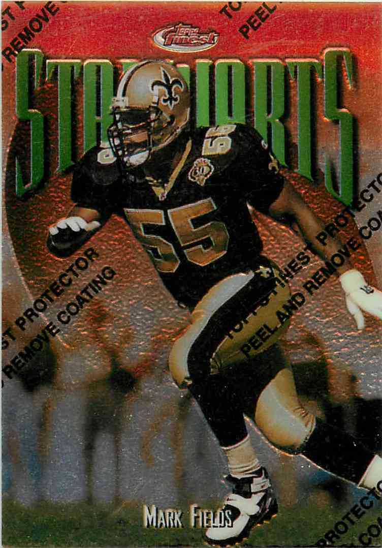 1997 Topps Play Football Mark Fields #196 on Kronozio