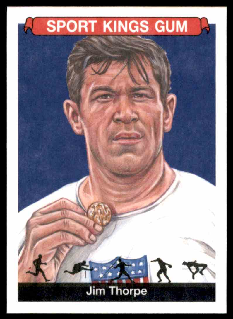 2018 Sportkings Black Back Retail Jim Thorpe #6 on Kronozio