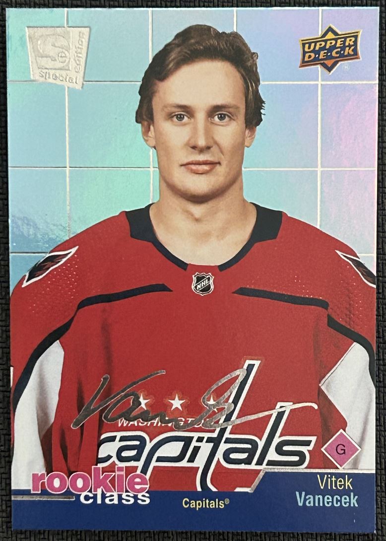 2020-21 Upper Deck Rookie Class SE Spectrum Vitek Vanecek #RC-45 on ...