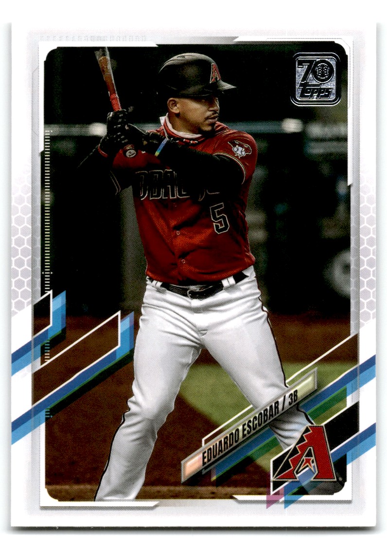 2021 Topps Baseball Card Eduardo Escobar #260 on Kronozio