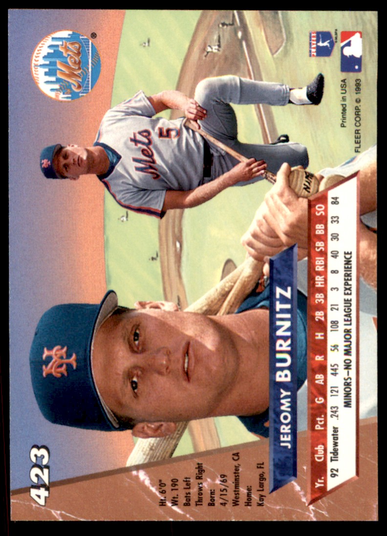 1993 Ultra John Smiley #336 on Kronozio