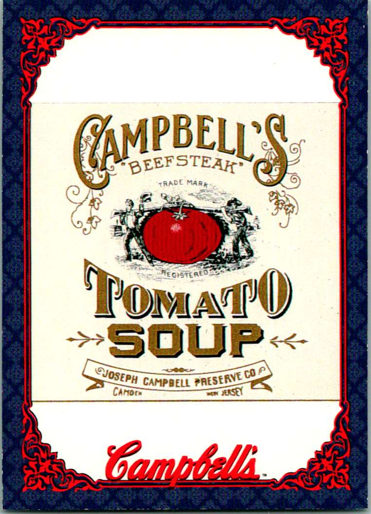 1995 Campbell Soup Company Campbell's Collection 1895 Soup Label #15 on ...