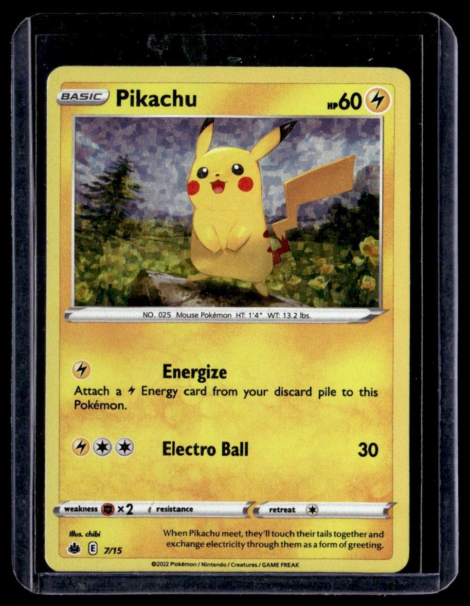 2022 Pokemon TCG McDonald's Match Battle Pikachu #7 on Kronozio