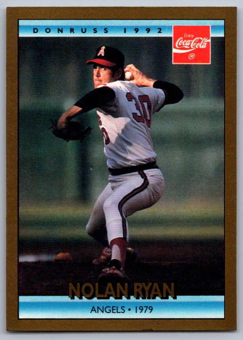 1992 Donruss Coca-Cola Nolan Ryan Nolan Ryan #13 on Kronozio